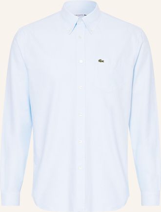 Lacoste Oxfordhemd Regular Fit weiss