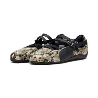 Puma Speedcat Ballet Snake Print Sneakers Damen, Accessoires, Schwarz, 35.5