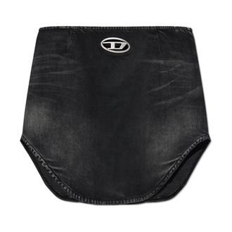 Diesel Rock De-Vany-S - - Skirts - Damen - Grau - W25