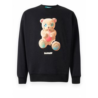 Barrow Barrow, Homme, Sweatshirts et sweats &agrave; capuche, Noir, Taille: M Teddy SweaT-shirt