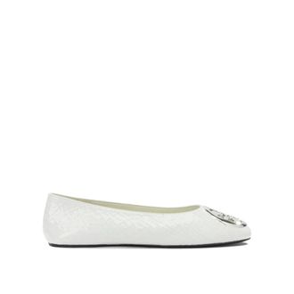 Tory Burch Reva Ballet - - Shoes - Damen - Wei&szlig; - 37 EU