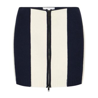 Iceberg Femme, Jupes, Multicolore, Taille: 34 FR Mini-jupe taille basse en maille jacquard