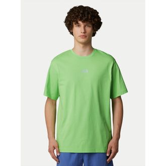 The North Face T-Shirt Unisex SS Never Stop NF0A8C3A Gr&uuml;n Relaxed Fit