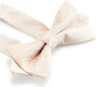 Au Printemps Paris Noeud papillon en satin de soie