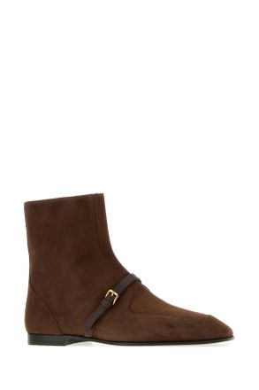 Churchs Womens Brown Suede Suzanne Ankle Boots Burnt Stivali