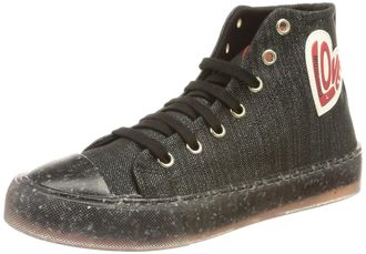 Love Moschino Damen Gymnastics Sneaker, Schwarz, 38 EU