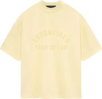 Fear of God t-shirt &agrave; logo c&ocirc;tel&eacute; - Jaune