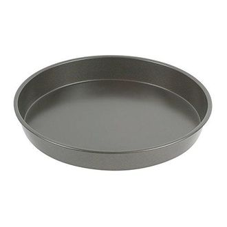 Excelsa Kuchenform aus Stahl, rund, Schwarz, 32 cm