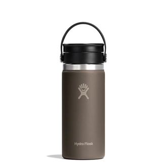 Hydro Flask Wide Flex Sip Lid Coffee 473 ml (16 oz) - &Eacute;tanche, Isotherme, Compatible Porte-Gobelets - Garde les Boissons Froides 24 h & Chaudes 12 h - Sandpiper