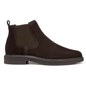 Geox Homme U Massimiano Bottines &agrave; la Cheville, Marron fonc&eacute;, 41 EU