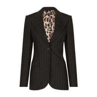 Dolce & Gabbana Damen, Jacken, Braun, SGr&ouml;&szlig;e