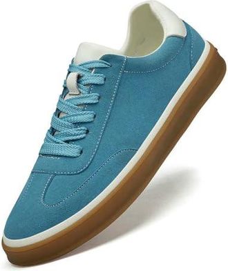 Generic QXDZSW Baskets confortables pour homme Chaussures de marche élégantes pour homme Chaussures de skate Chaussures décontractées pour homme, bleu, 42 2/3