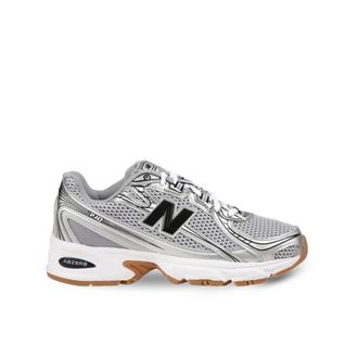 New Balance Low-Top Sneaker - 740 Metallic Sneakers - Gr. 10_5 - in Grau - für Damen