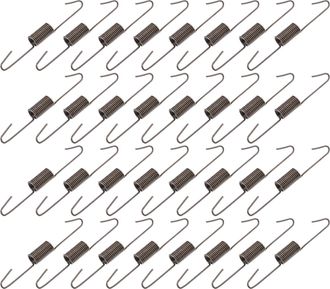 Artibetter WATIIFUFU 100 St&uuml;ck Teiliges Sofa spannfedern Ersatz kit mit Haken Hochwertige Stahlfedern f&uuml;r Sofareparatur Belastbar Langlebig Praktische Zugfedern 