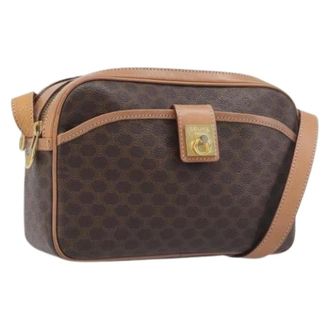 Celine Sac bandouli&egrave;re vintage doccasion - Femme - Pre-owned - Brun - Taille: ONE Size