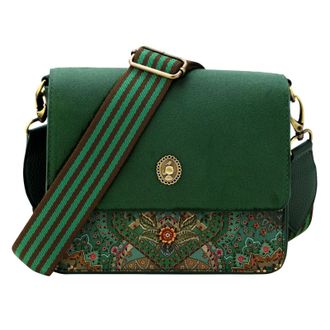 Pip Studio Fenna Cross Body Bag Small Jabali Green 19x6x16cm