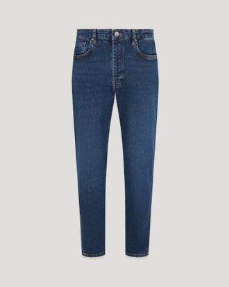 Belstaff B69 Jeans F&uuml;r Herren Washed Stretch Denim Gewaschenes Indigo W30l32