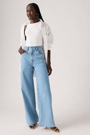 Levi's Jean Cinch Baggy Lightweight - Femme - Bleu / Rain Or Shine - 25X29