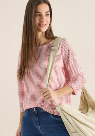 Cecil Langarmshirt mit U-Boot-Ausschnitt