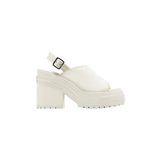 Converse Sandales plates - Femme - Chaussures - Blanc - Taille: 40 EU