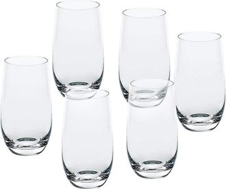 Cristalica Longdrinkglas 6er-Set Trinkglas Becher Charisma Cocktails alkoholfreie Getr&auml;nke