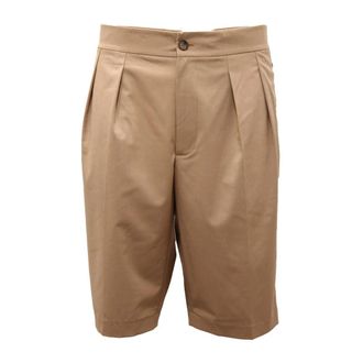 Patrizia Pepe Slim Bermuda Shorts - - Shorts - Herren - Beige - L