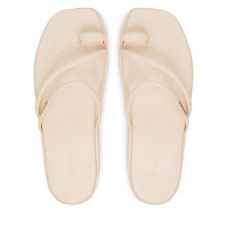 Crocs Zehentrenner Crocs Miami Toe Loop 209862 Beige