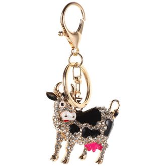 Valiclud Kuh Schl&uuml;sselanh&auml;nger Kreativer Cartoon Kuh Anh&auml;nger Taschenanh&auml;nger Charm Tier Schl&uuml;sselhalter Geschenk F&uuml;r Damen Und Kinder