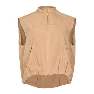 Maicazz Damen, Jacken, Beige, MGr&ouml;&szlig;e