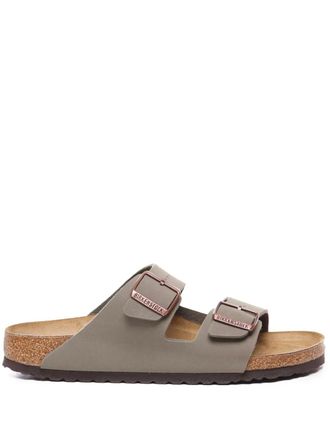 Birkenstock sandales &agrave; boucles - Vert