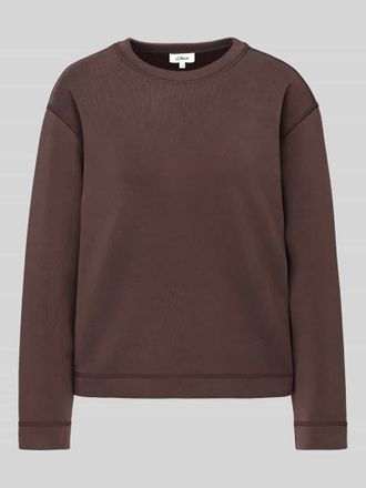 s.Oliver Red Label Relaxed Fit Sweatshirt aus Modal-Mix