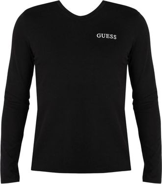 Guess Hauts &agrave; manches longues - Homme - Tops - Noir - Taille: M
