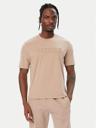 Guess T-Shirt Z2YI11 J1314 Beige Regular Fit