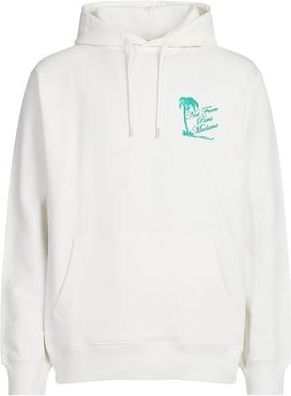 Dr&ocirc;le de Monsieur Sweat brod&eacute; &agrave; capuche en coton