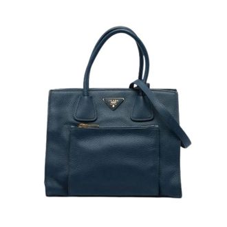 Prada Sac bandouli&egrave;re vintage doccasion - Femme - Pre-owned - Bleu - Taille: ONE Size
