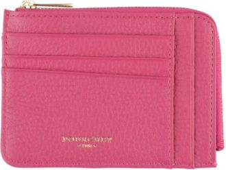 Pourchet Femme, Accessoires, Rose, Taille: ONE Size Porte-cartes Plat