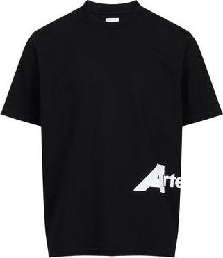 Arte Tee-shirt droit col rond en cotons&eacute;rigraphi&eacute;