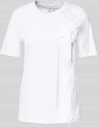 Baum Und Pferdgarten T-Shirt mit Zierbesatz