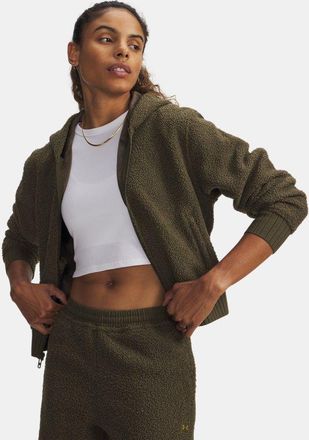 Under Armour dickes Fleece Jacke f&uuml;r Damen Expedition Gr&uuml;n / Expedition Gr&uuml;n XL