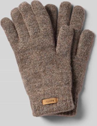 Barts Handschuhe mit Label-Patch Modell Witzia
