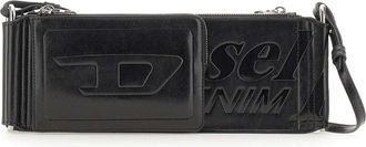 Diesel Femme, Sacs, Noir, Taille: ONE Size Sac Bandouli&egrave;re Flag-D