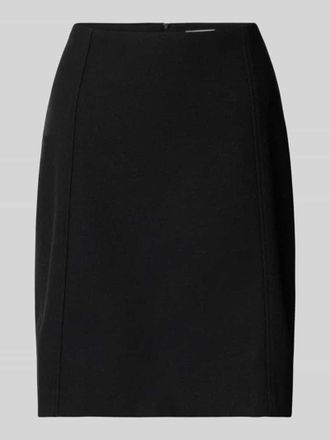 Christian Berg Knielanger Rock mit Nahtrei&szlig;verschluss