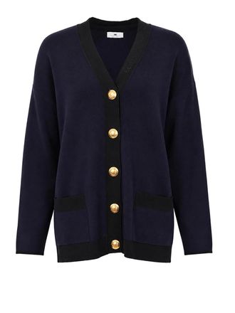 Elisabetta Franchi Cardigan - Bleu