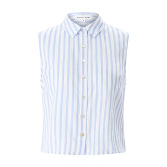 Bella Dahl &Auml;rmellose Bluse - - Blouses & Shirts - Damen - Blau - M