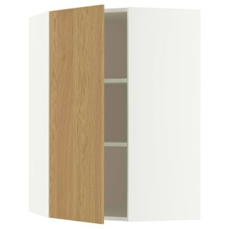IKEA METOD Wandeckschrank mit Regalb&ouml;den