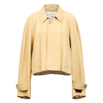 Maison Margiela Logo Sportsjacket - - Jackets - Damen - Gelb - S