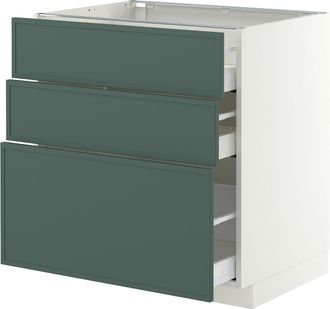IKEA METOD / MAXIMERA Unterschrank mit 3 Schubladen