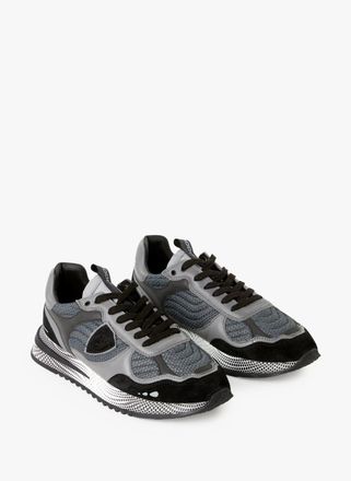 Philippe Model Baskets crant&eacute;es en cuir m&eacute;lang&eacute;