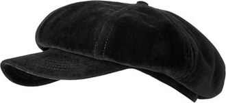 Joe Browns Velvet Baker Boy Hat Chapeau, Noir, Taille Unique Femme