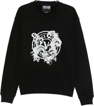 Versace Jeans Couture Homme, Sweatshirts et sweats &agrave; capuche, Noir, Taille: M SweaT-shirt